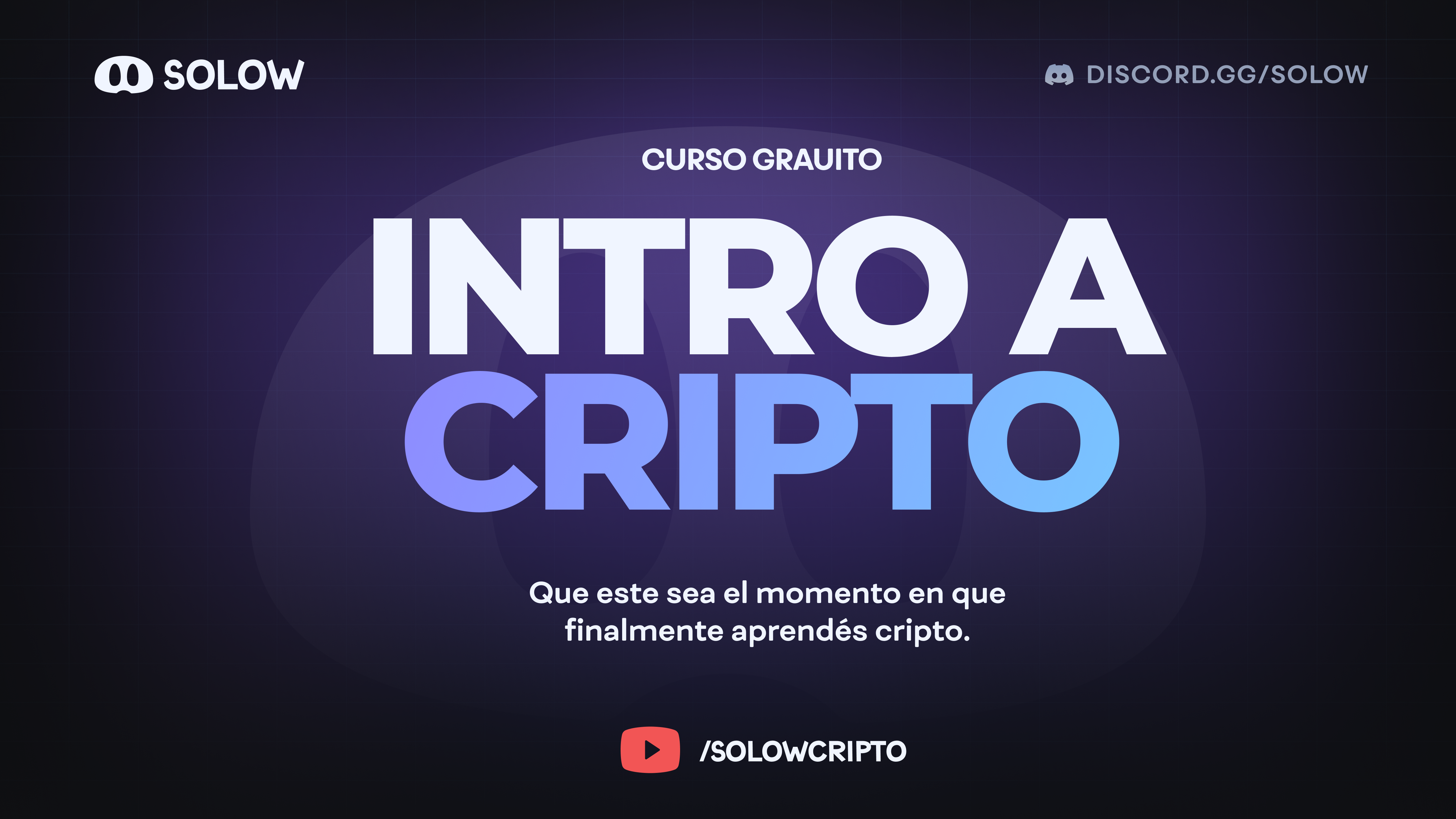 Curso Intro a Cripto | Cursos Cripto Gratuitos @ Solow